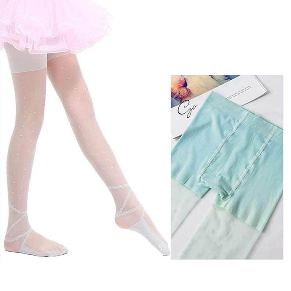 Girls Ballet Tights Soft Full Footed Dance Pantyho... – Grandado