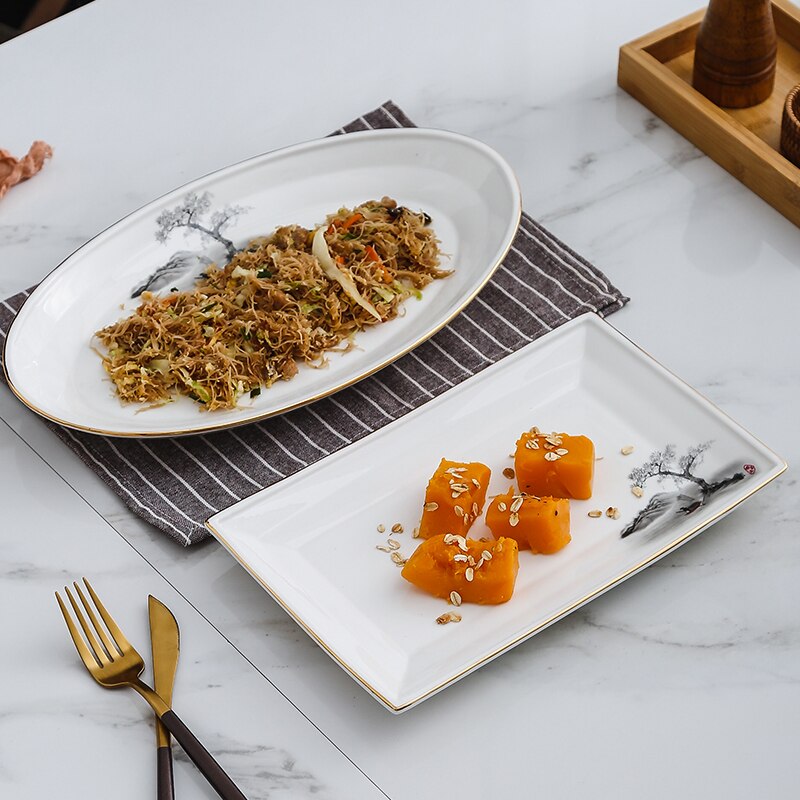 Nordic Ceramic Phnom Penh HotelCeramic Rectangular... – Grandado