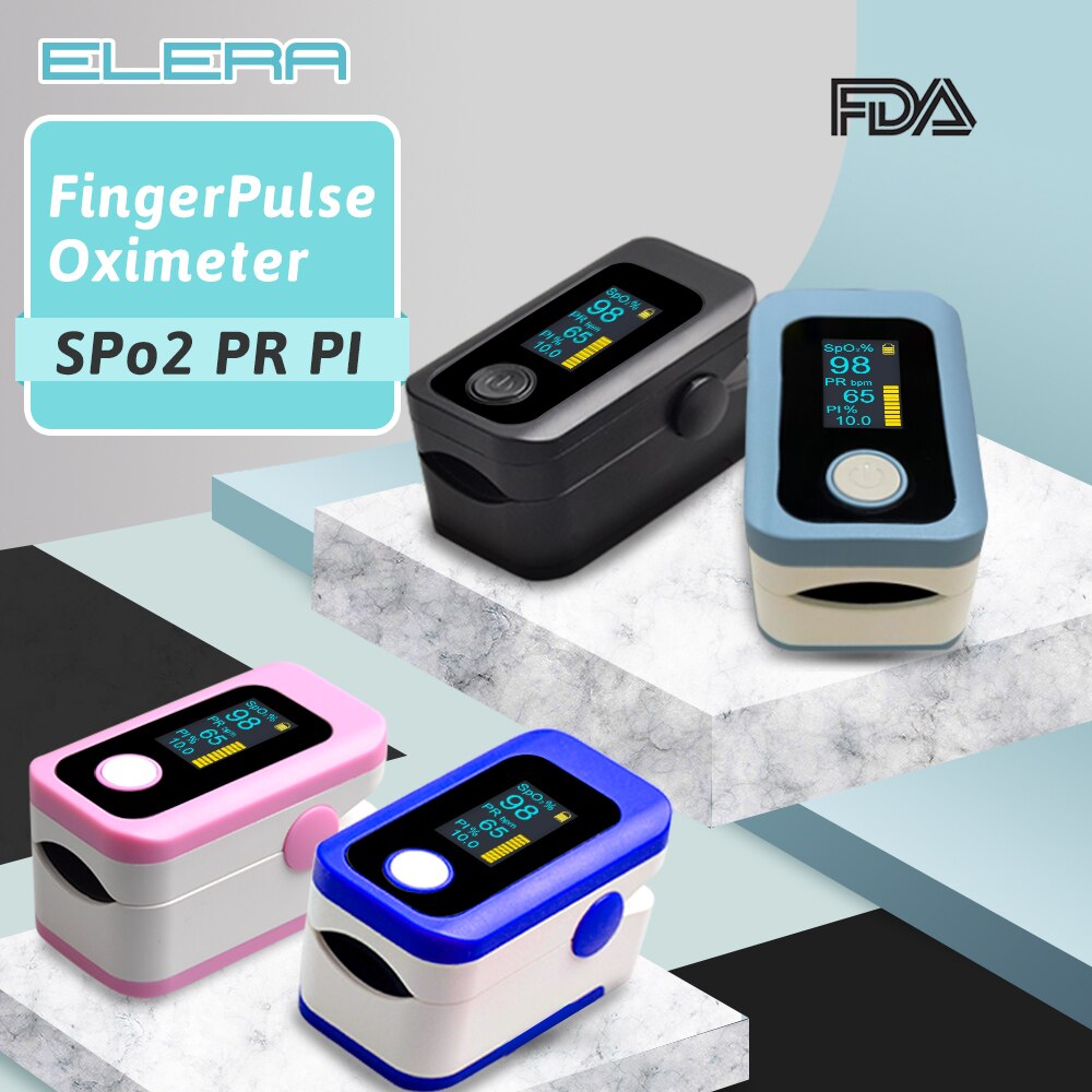Portable Finger Pulse Oximeter SPO2 PR PI Digital ... – Vicedeal