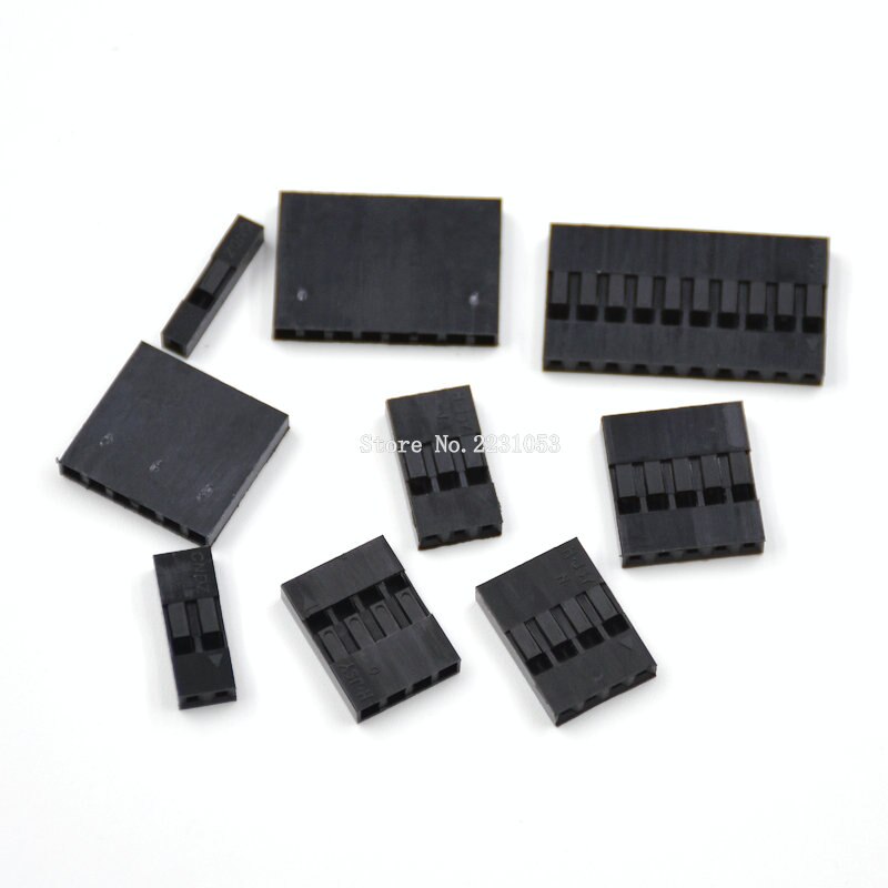 100 Stuks Dupont Plastic Shell 2.54Mm Enkele/Dubbe... – Vicedeal