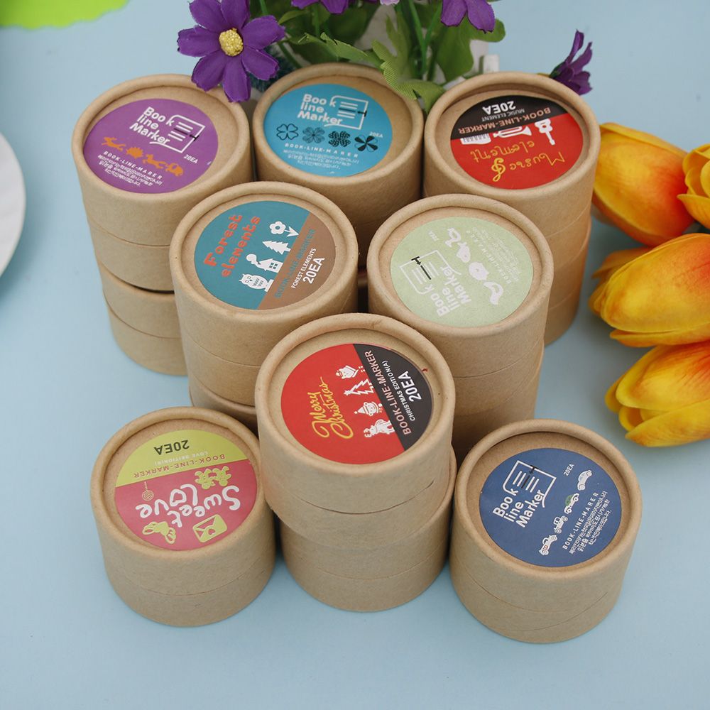 20Pcs/Box Mini Metal Bookmarks Office School Book ... – Grandado