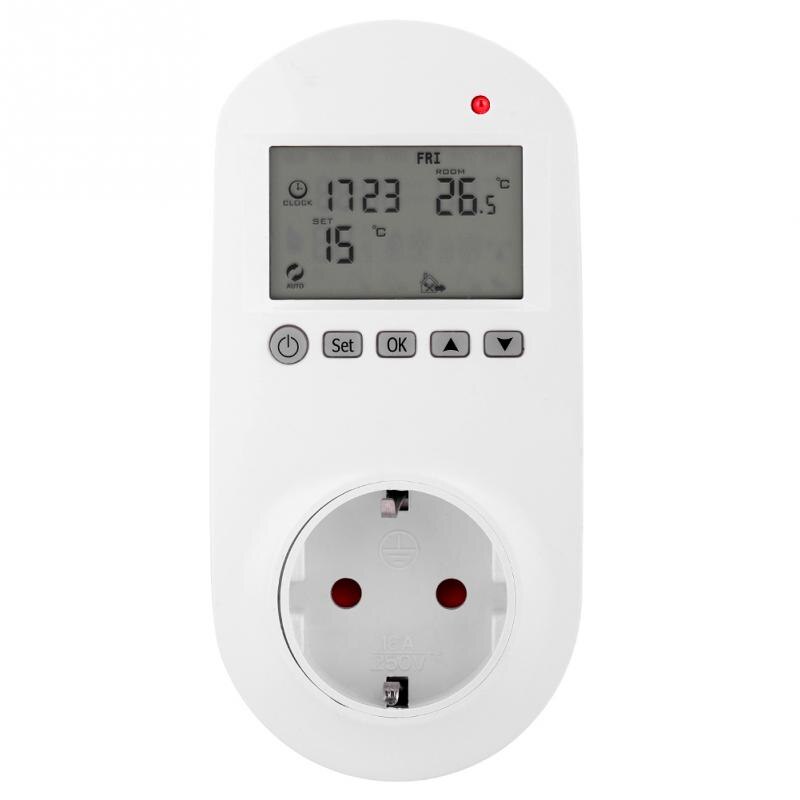 Electric Wireless Socket Digital Heating Thermosta Grandado