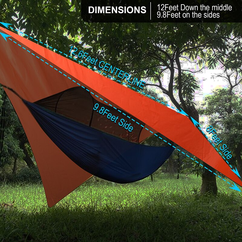3 Size Awning Waterproof Tarp Tent Shade Beach Out... – Grandado