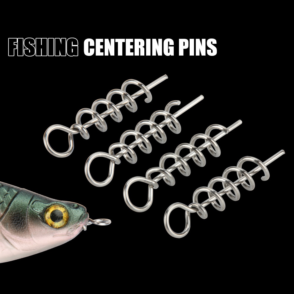 RoseWood 50pcs Fishing Pins Fishing Hook Tool Cent... – Grandado