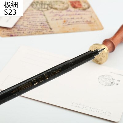 Soft Pen Calligraphy Hook Line Brush Pen Write The... – Grandado