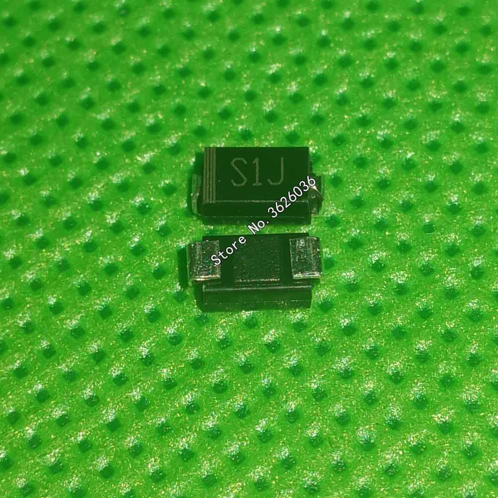 100 STKS S1J SMA DO214AC 1A 600 V Algemene diode S... – Grandado