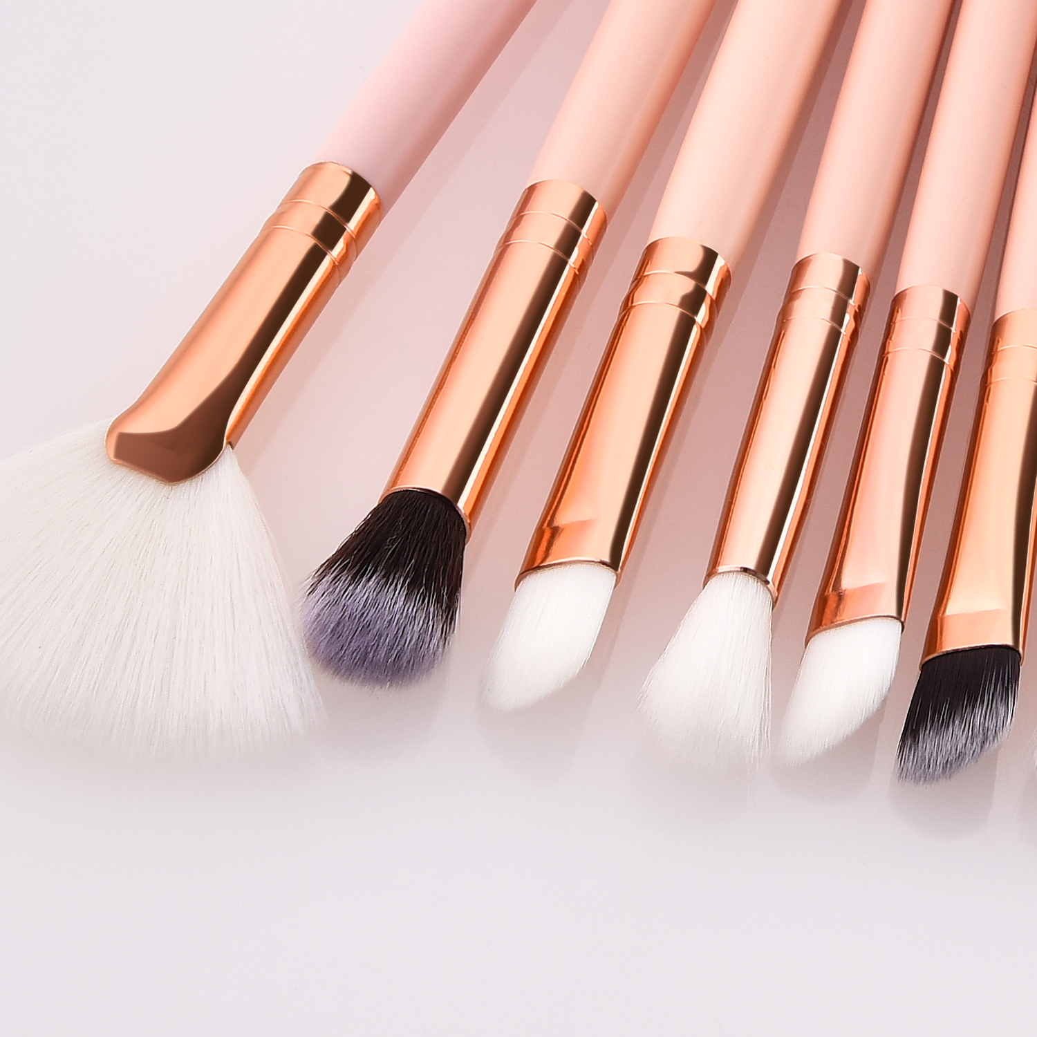 BBL Pink 13 Piece Eye Brush Set Fluffy Eyeshadow T... – Grandado