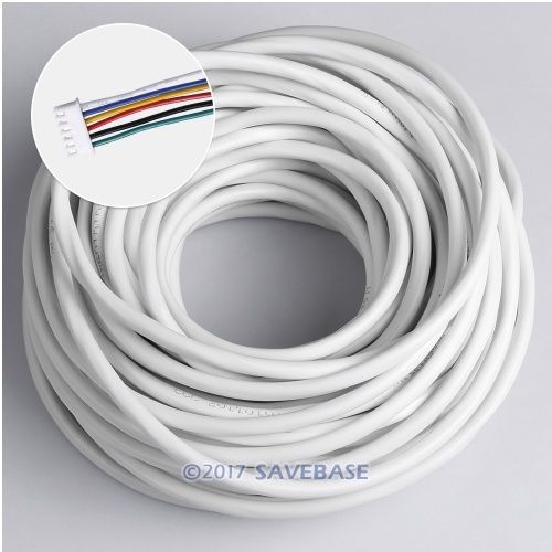 HOMSECUR 20m 6 Core Copper Cable With White PVC In... – Grandado