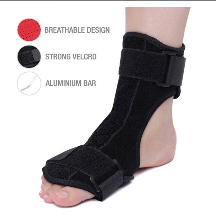 Fasciitis plantaris Night Spalk Verstelbare Enkelb... – Grandado