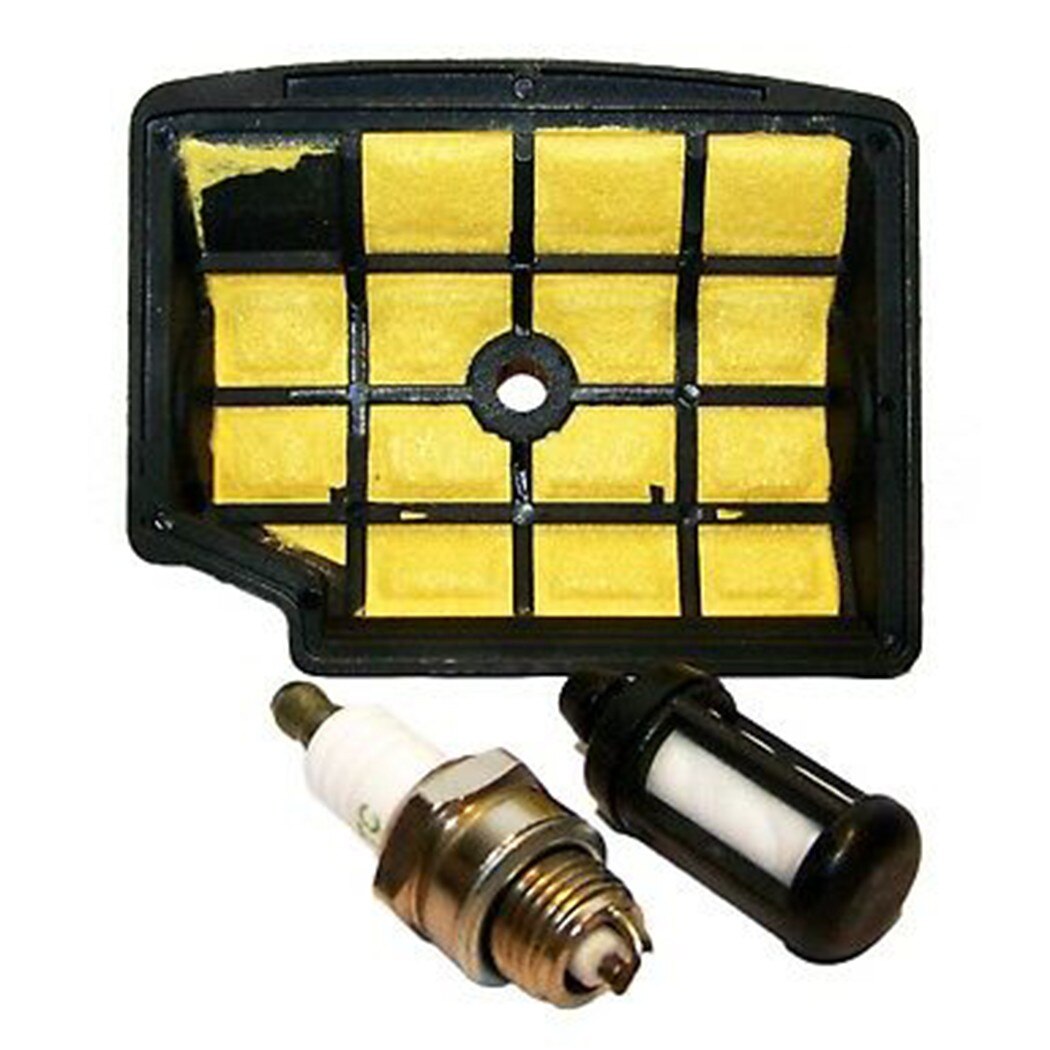 Carburetor Fuel Air Filter Spark Plug Service Kit ... – Vicedeal