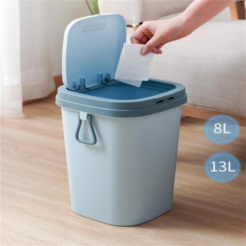 Trash Can Organizer Toilet Garbage Container Bin H... – Vicedeal