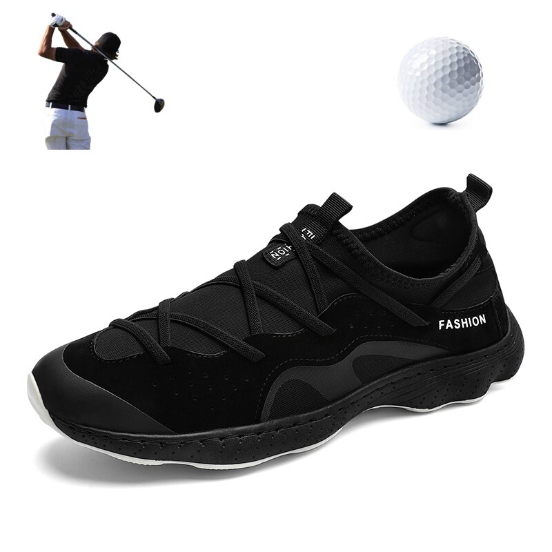 Herr golfskor andas mesh sport promenadskor sneake... – Vicedeal