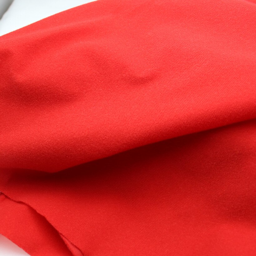 50x150 Fresh RED Fleece Fabric Plush Loop Cloth fo... – Grandado