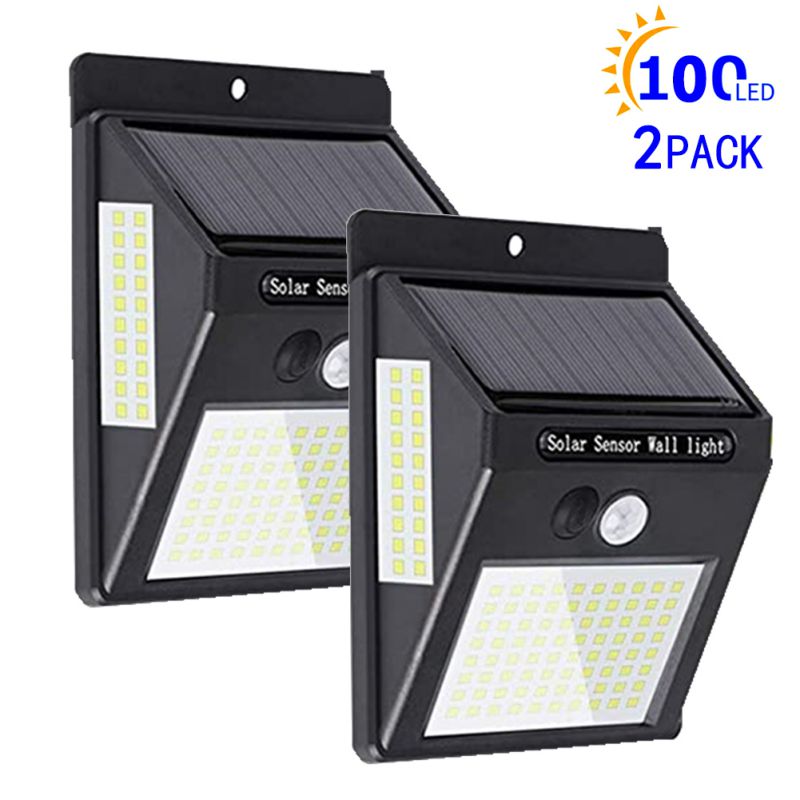 IP65 Waterproof Solar Lights Outdoor 270° Lighting... – Vicedeal
