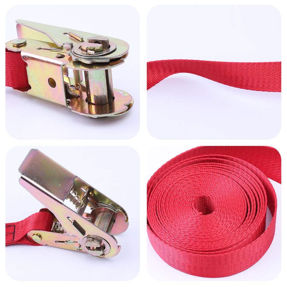 4 Meter Car Motorcycle Cargo Strap Tension Rope Ti... – Grandado
