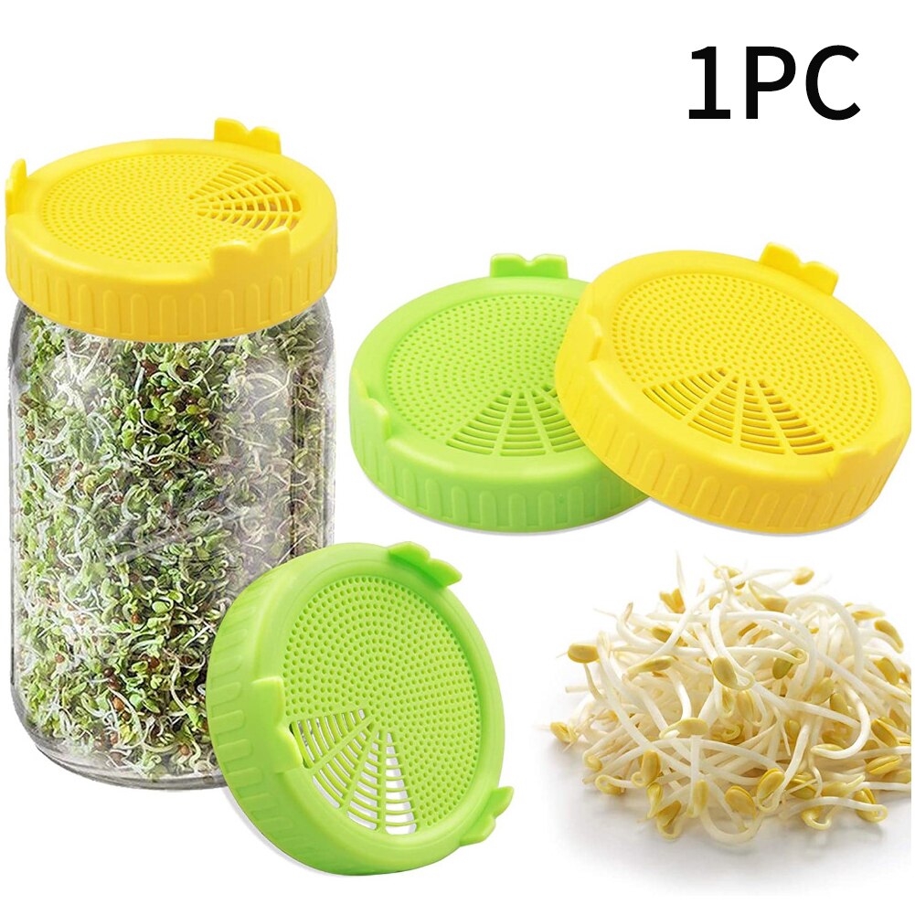 Safe Drainage Easy Clean Porous Mesh Cover Sprouti... – Grandado