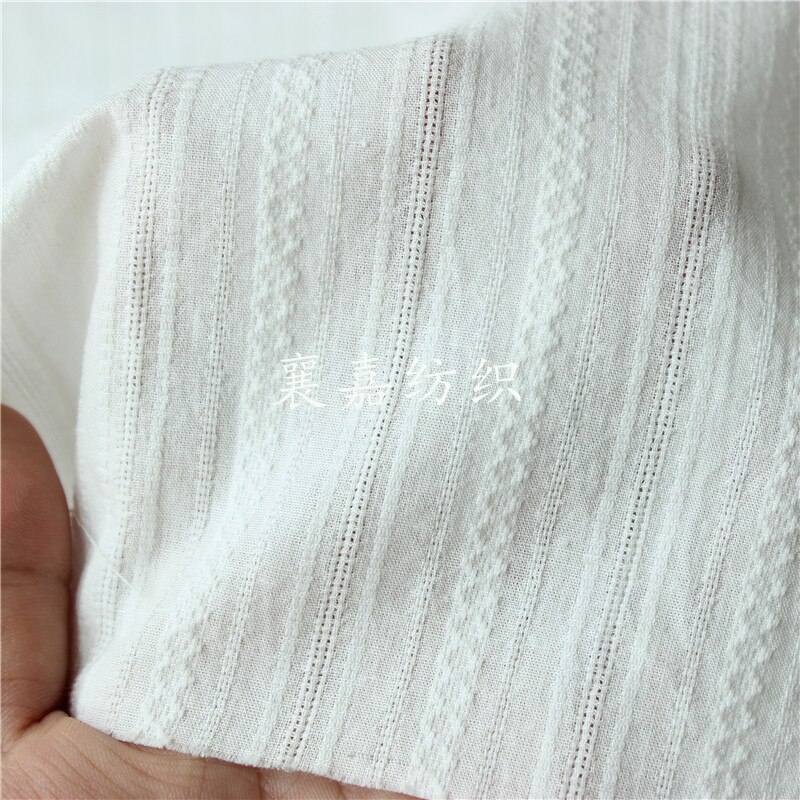 All Cotton Fabric Small Jacquard Leno Clothing Fab... – Grandado