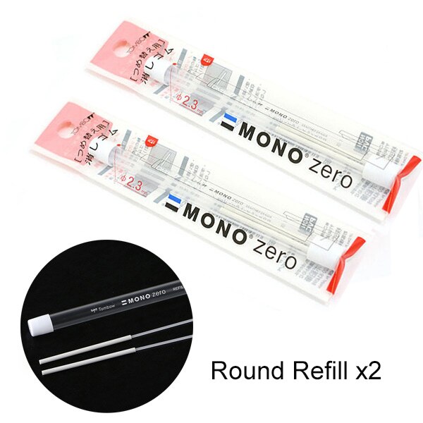 TOMBOW MONO Zero Eraser Mechanical Eraser Meticulo... – Vicedeal