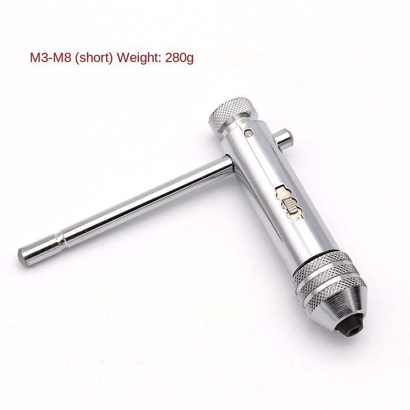 Adjustable T Handle Wrench Ratchet Spanner M3-M8 S... – Grandado