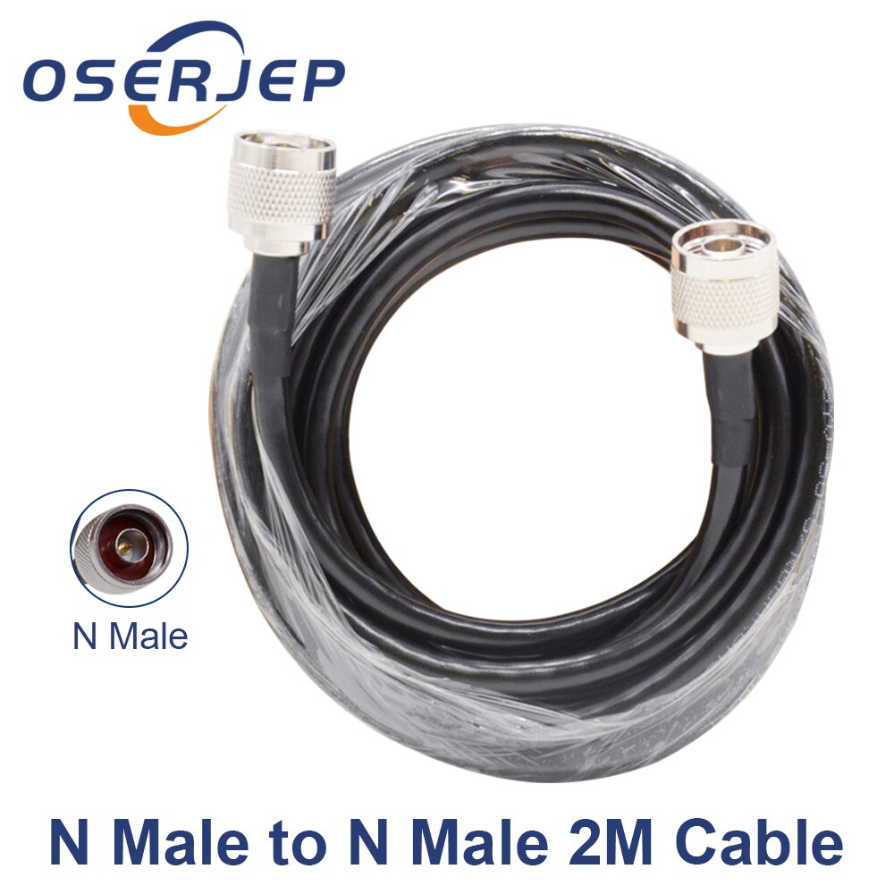 50ohms Coaxial Cable 2 Meters 50-5 GSM Booster Rep... – Grandado
