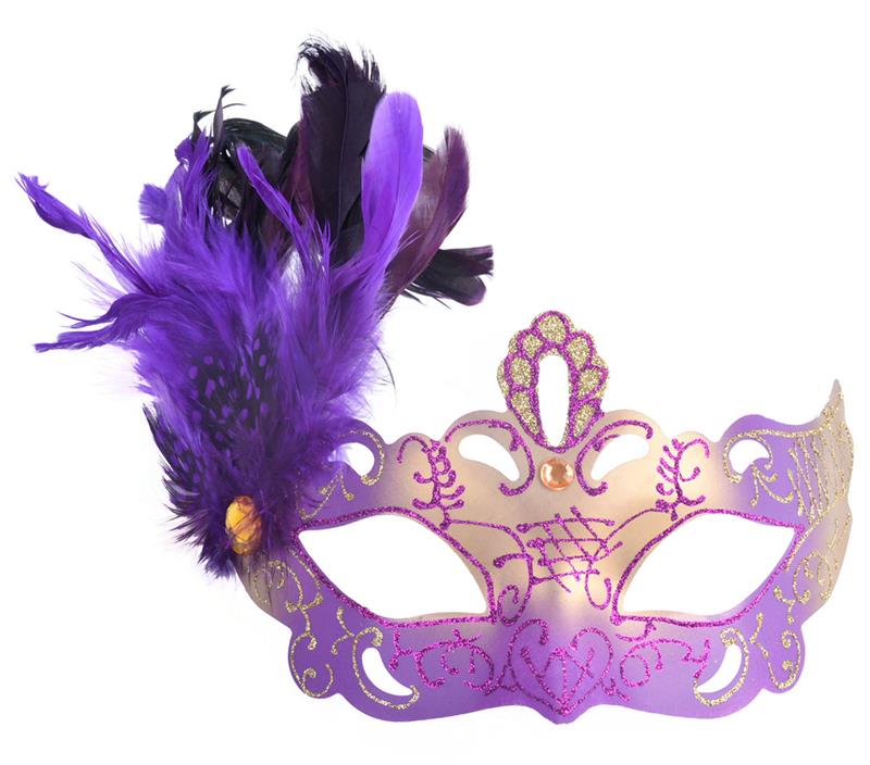 FunPa Venetian Stylish Mask For Women Feather Lady... – Vicedeal
