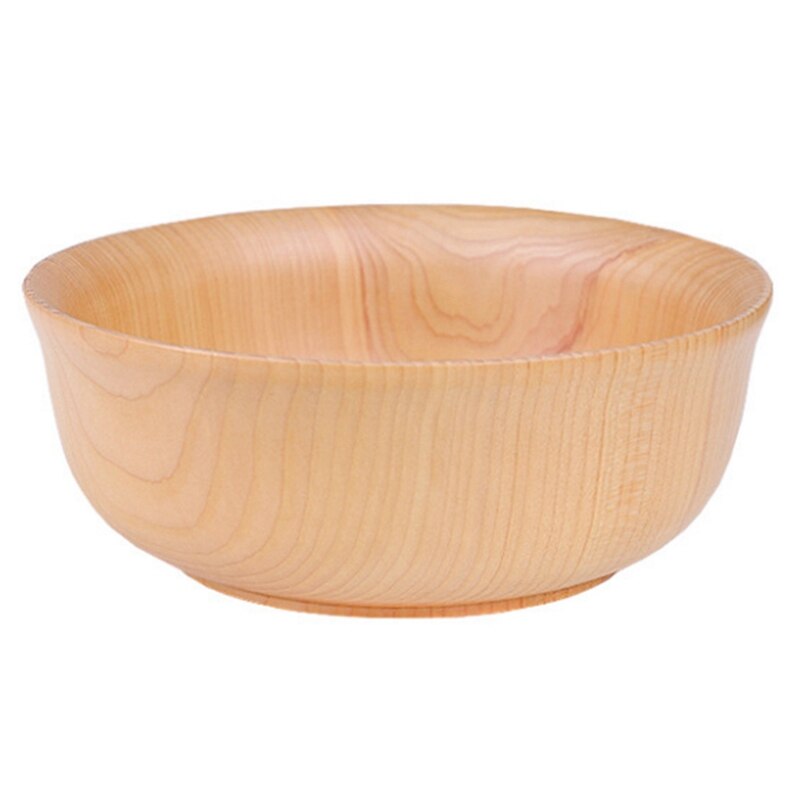 Wooden Bowl Soup Bowl Salad Bowl Instant Noodle Bo... – Grandado