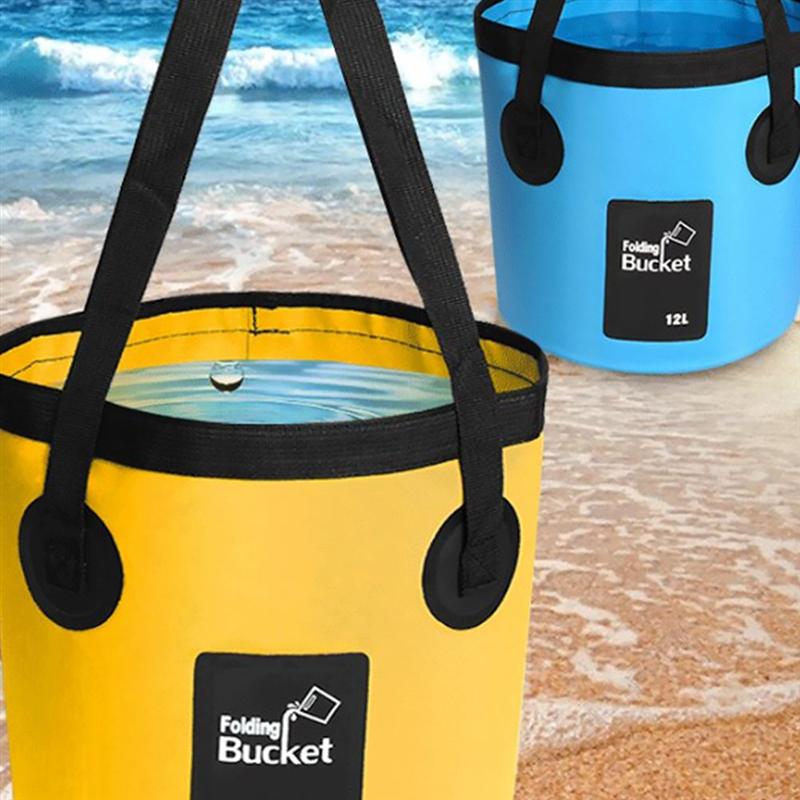 12L/20L Collapsible Bucket Waterproof Bag Portable... – Grandado