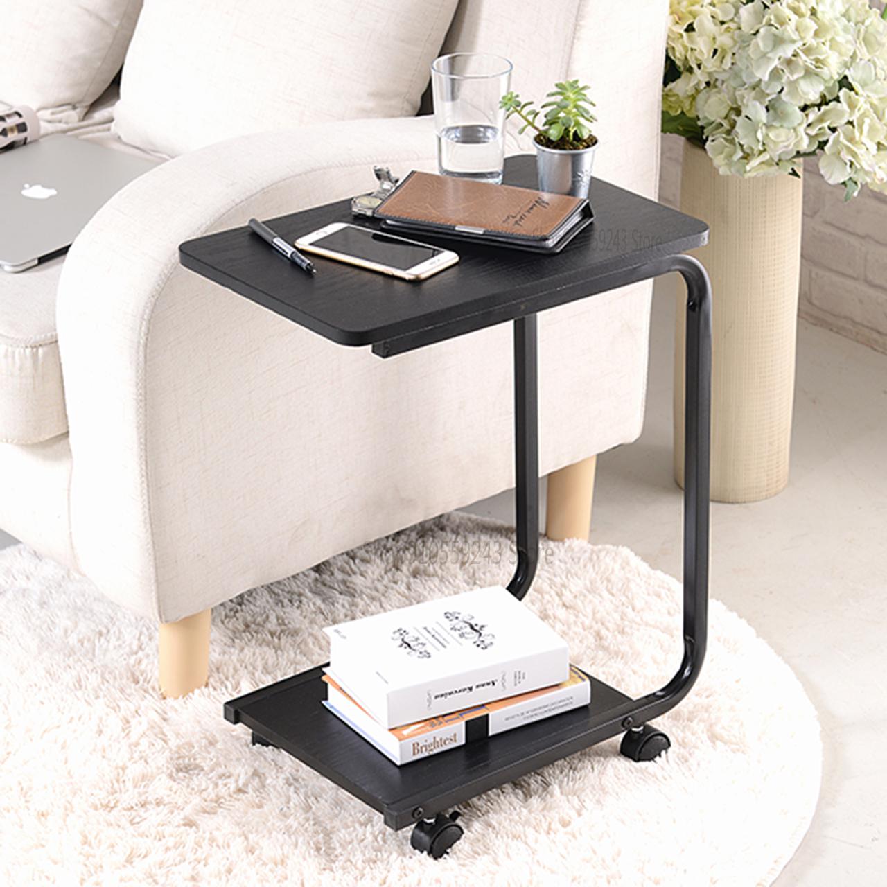 Movable Small Coffee Table Simple Mini Bedroom Sma... – Grandado