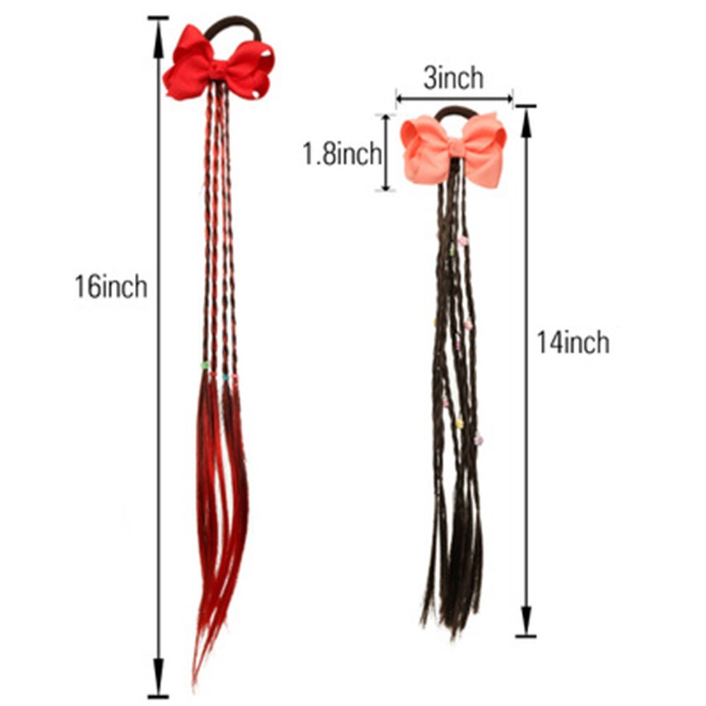 1PC Girls Elastic Hair Band Twist Wig Headband Boh... – Grandado