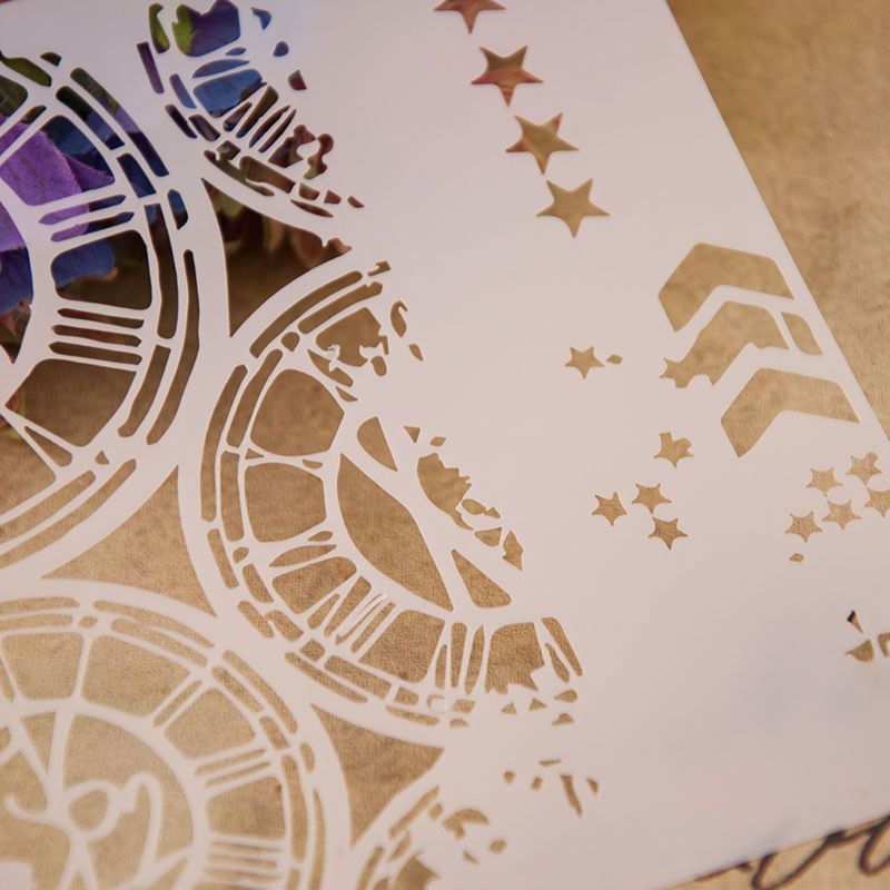 Wheel Stencils Template Painting Scrapbooking Embo... – Grandado