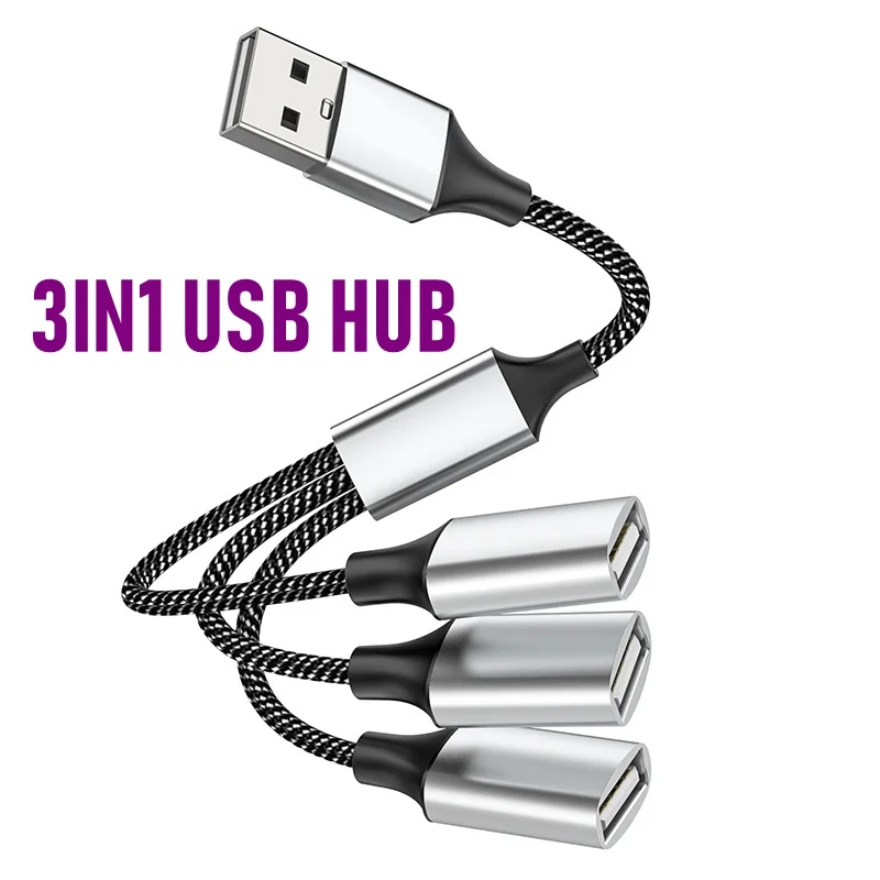 Universele USB Type C Hub Extensions Kabel Splitte... – Vicedeal