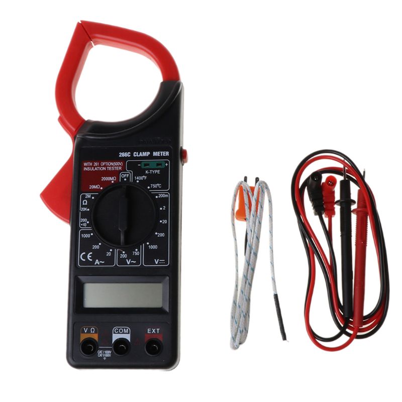 DT266C Digitale Stroomtang Multimeter Ohmmeter Met... – Vicedeal