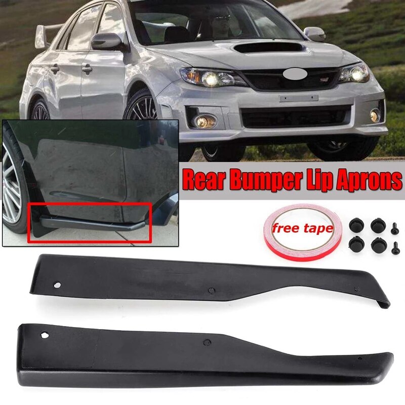 Car Side Rear Bumper Lip Diffuser Splitter Wrap Di... – Vicedeal