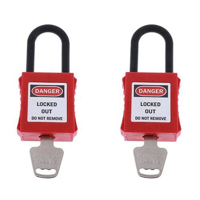 Practical 2 PCS Lockout Tagout Locks Nylon Safety ... – Grandado