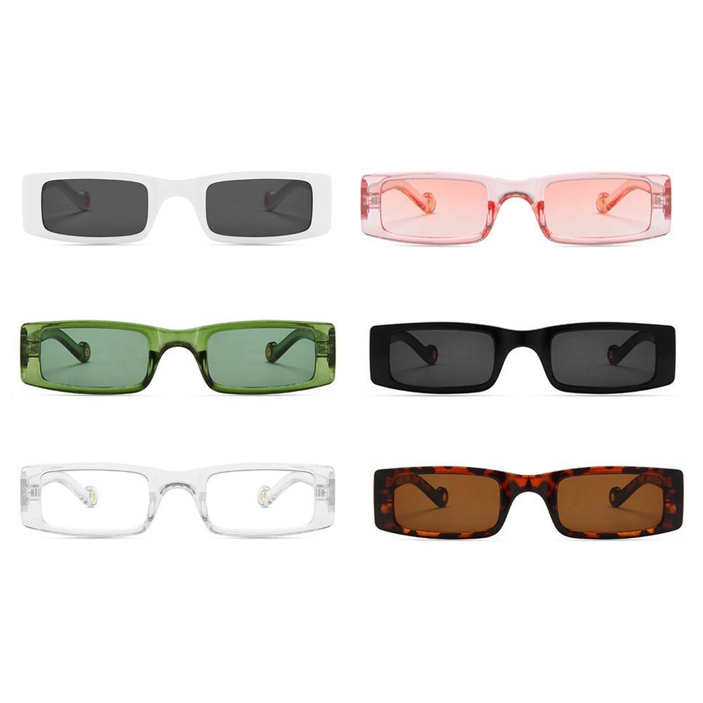2022 Small Rectangle Sunglasses Women Oval Vintage... – Grandado