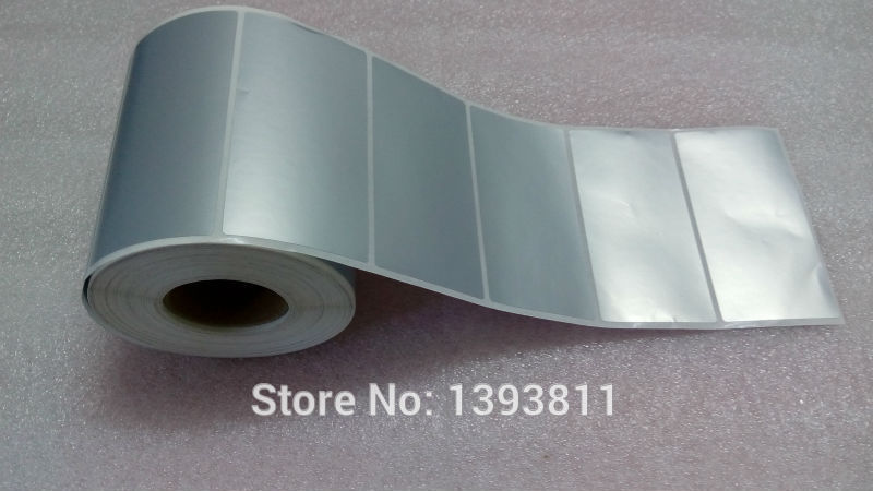 Pet label sticker 70mm x 40mm 1000 stk/rulle pet l... – Grandado