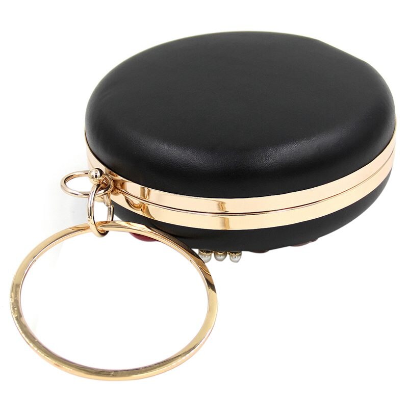 Flower Clutch Bags Round Shape Wedding Party Eveni... – Vicedeal