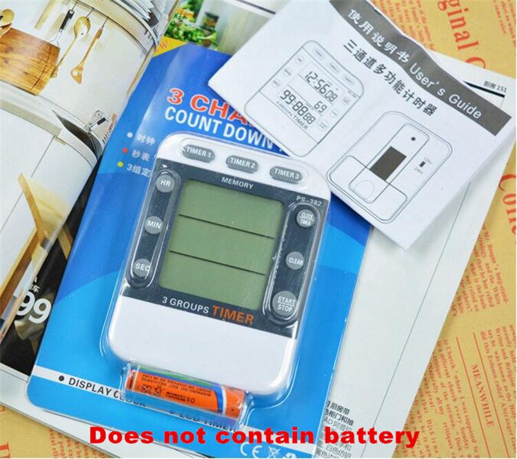 Calculator Digital 12 Or 24 Hour Kitchen 99 Hours ... – Grandado