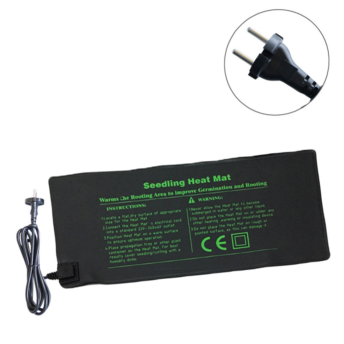 Zaailing Verwarming Mat 24X52 Cm Waterdicht Planta... – Grandado