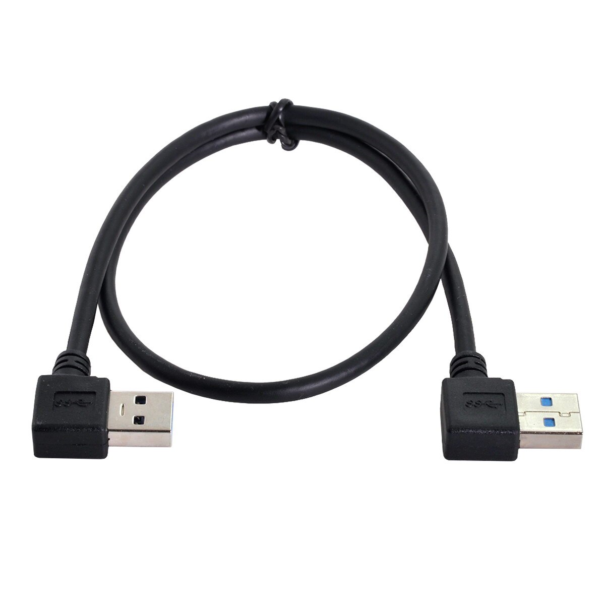 USB 3,0 Typ A Stecker 90 Grad Links Abgewinkelt US... – Vicedeal