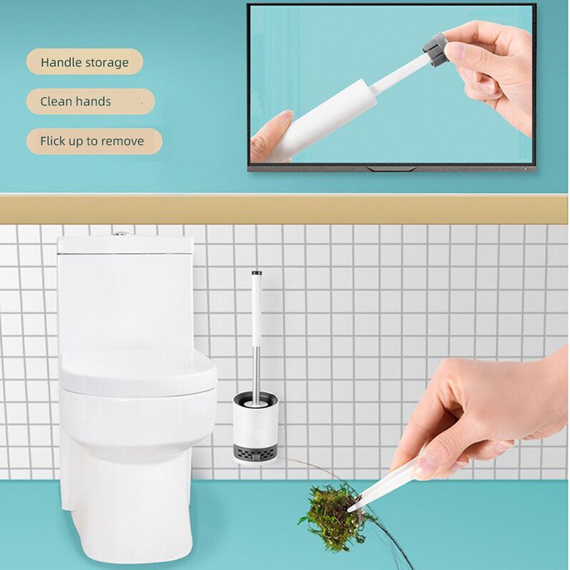 GESEW Diatom Mud Absorbs Water Silicone Toilet Bru... – Grandado