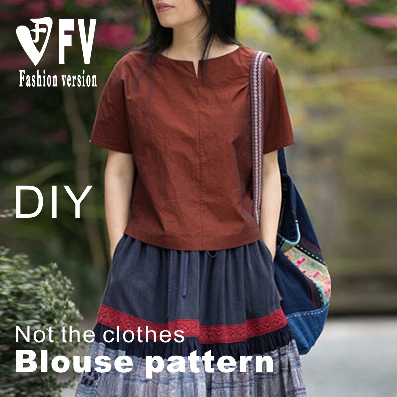 Katoen En Linnen Zomer Shirt Patroon Casual Effect... – Grandado