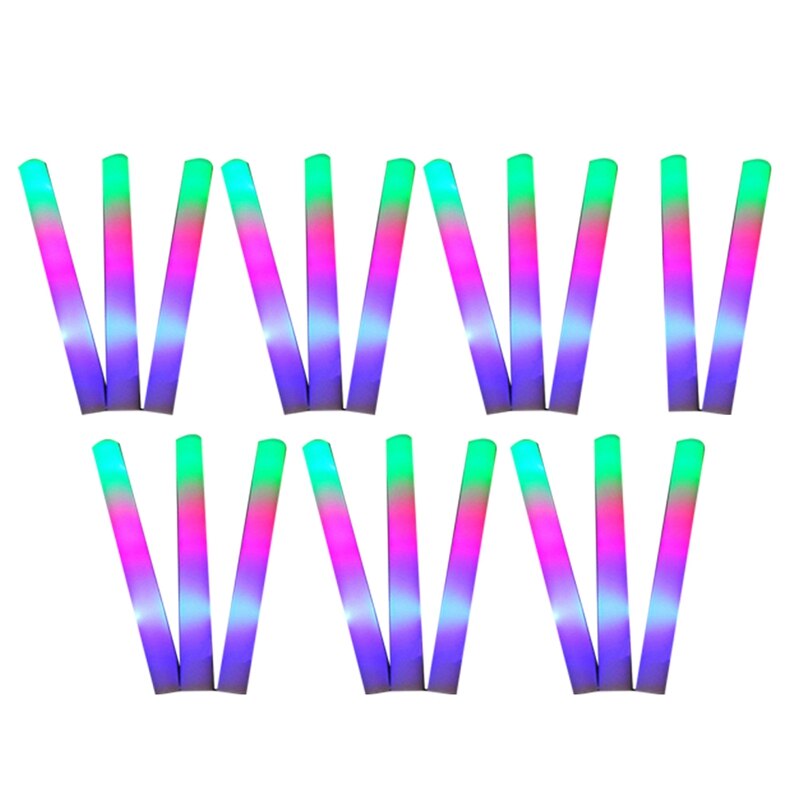 Led Glow Sticks Bulk Schuim Stok Glow Batons Met 3... – Vicedeal