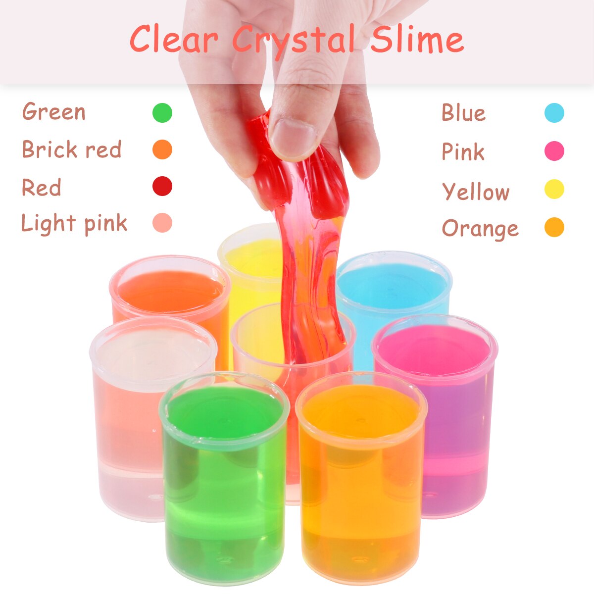 Set of Fluffy Clay DIY Clay Balls Clay Stretchy an... – Grandado