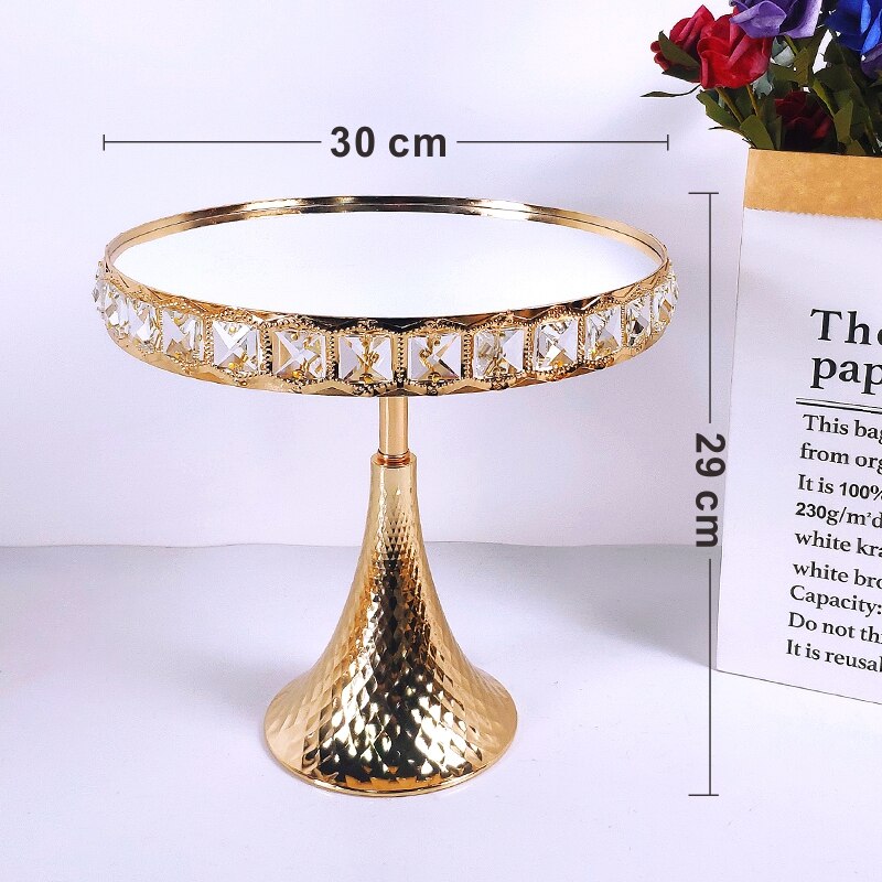 1pcs Wedding Cake Stand Square crystal Birthday Pa... – Grandado