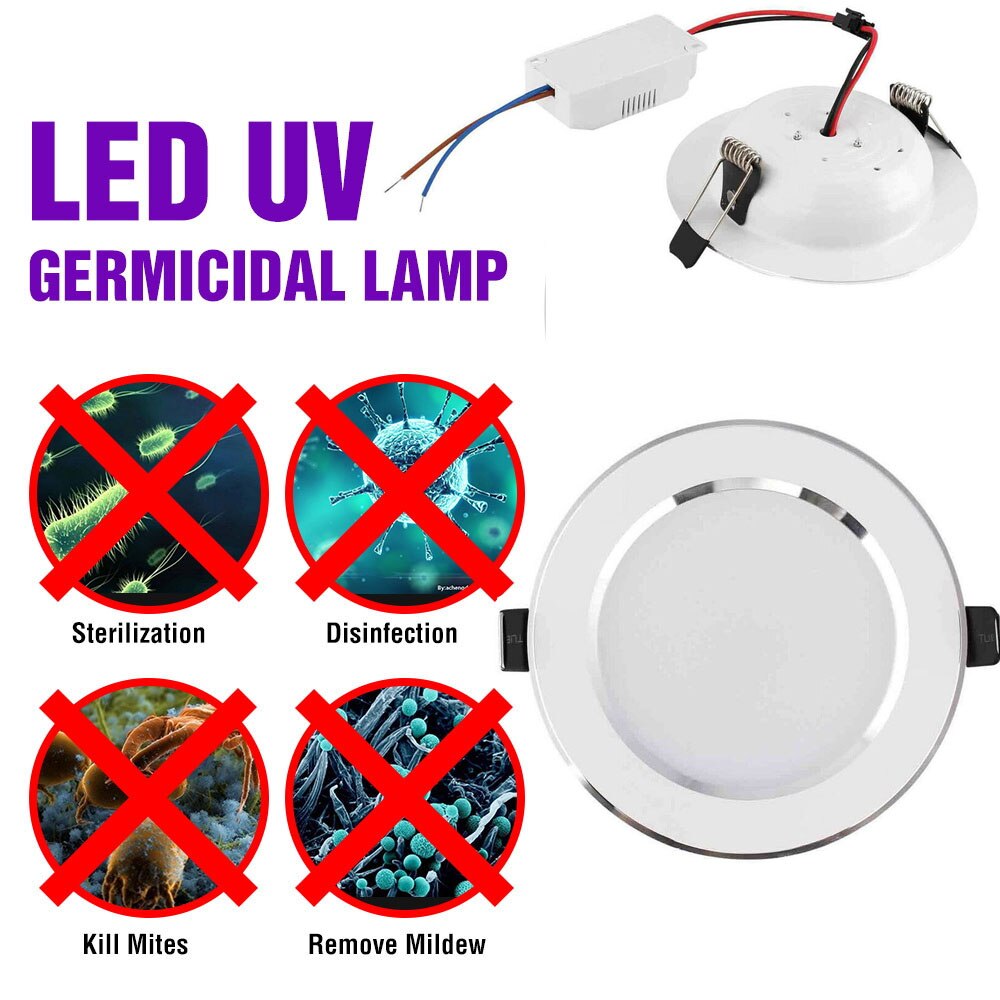 Ultraviolet Light UVC LED Downlight UV Disinfectio... – Vicedeal