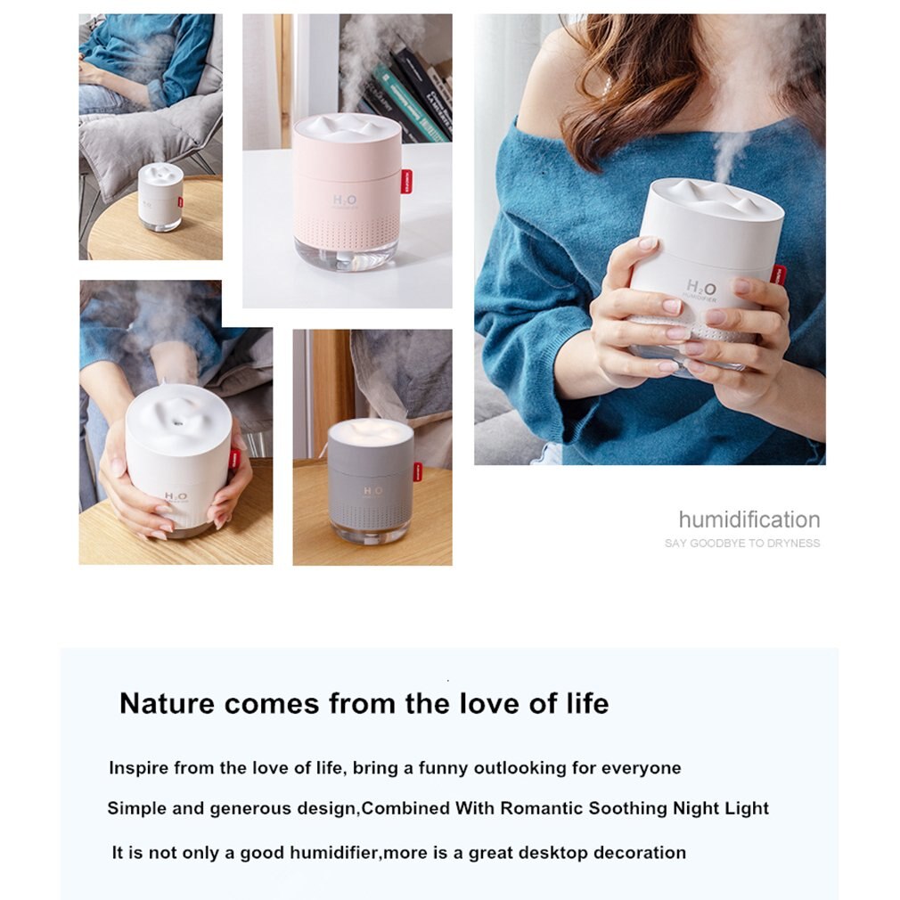 Ultrasonic Humidifier,USB Aroma Air Diffuser,With ... – Vicedeal