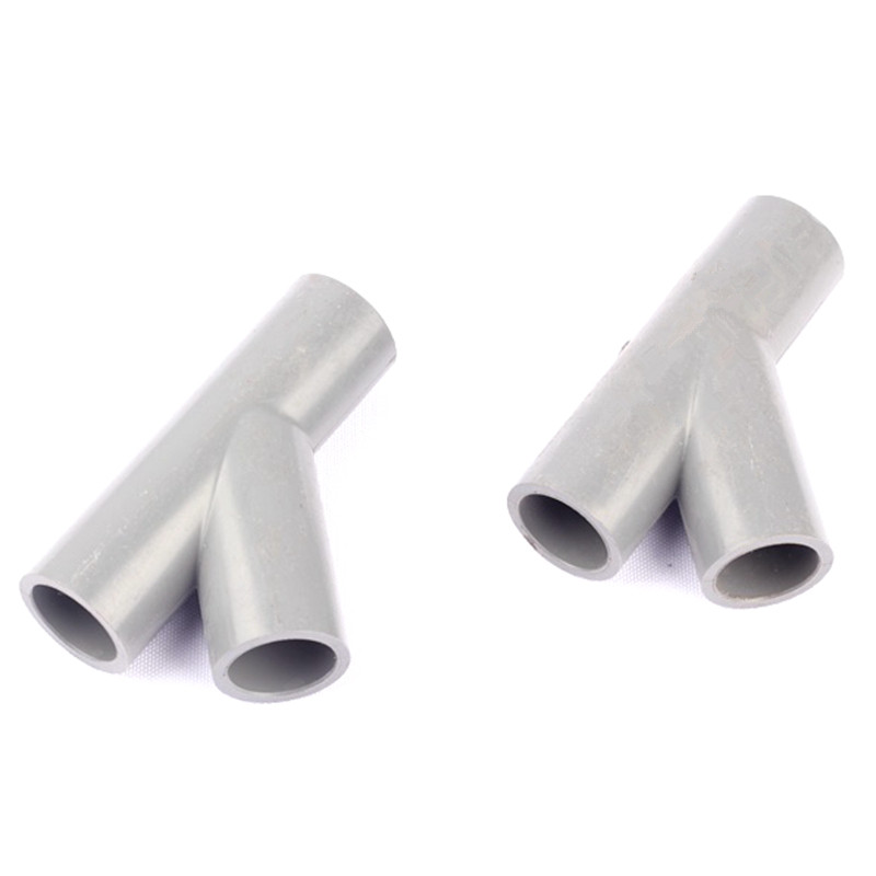 1pcs Inner Diameter 20mm Gray 45 Degree Equal Tee ... – Grandado