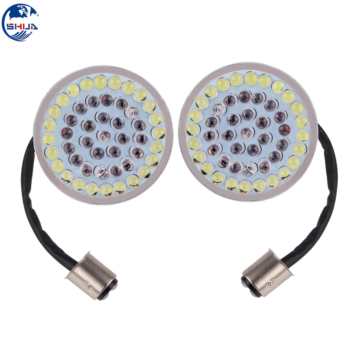 1157 Led Inserts 2 "Bullet Richtingaanwijzer Panel... – Grandado