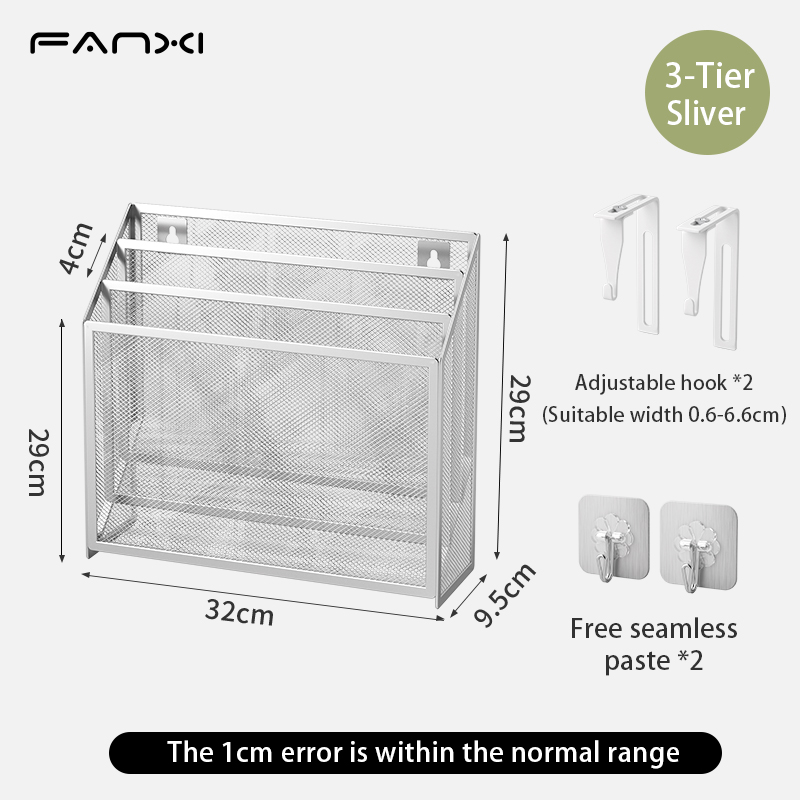 Desk Mail Organizer for Countertops, Mesh Bill Des... – Grandado